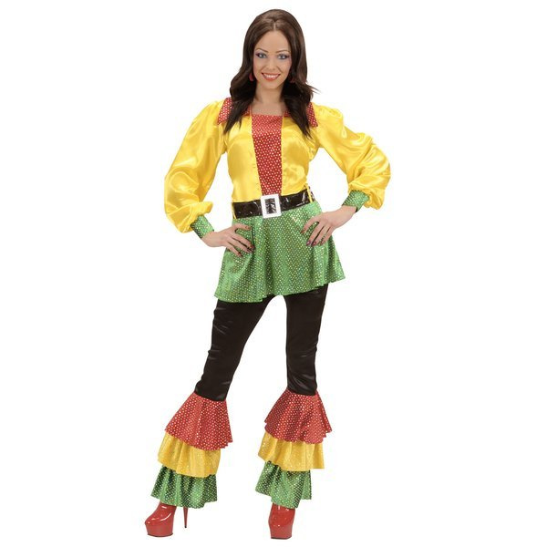 Koszula damska disco cekiny lata 70 karnawał | 123,40 zł | Mix Party