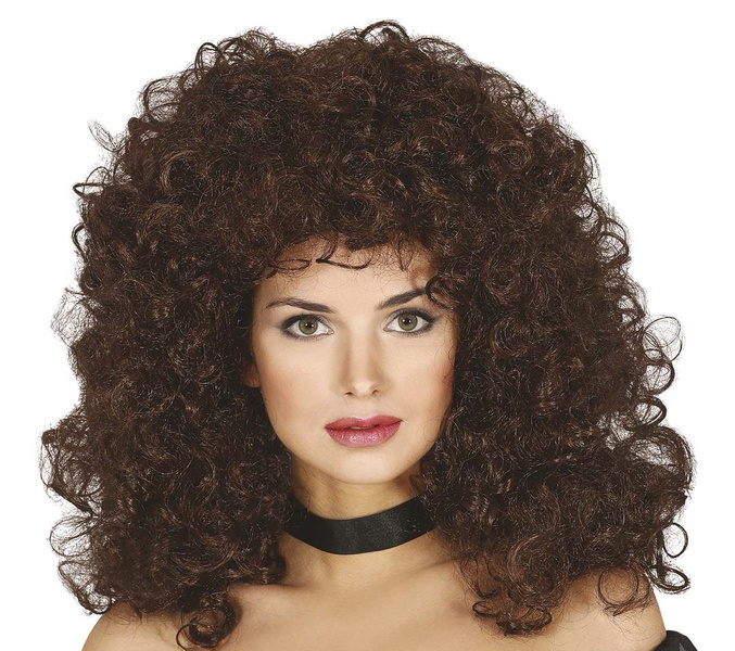 PERUKA BUJNE LOKI BRĄZ | 50,97 zł | Mix Party