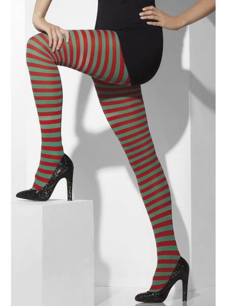 RAJSTOPY W PASKI CZERWONO-ZIELONE | 28,64 zł | Mix Party